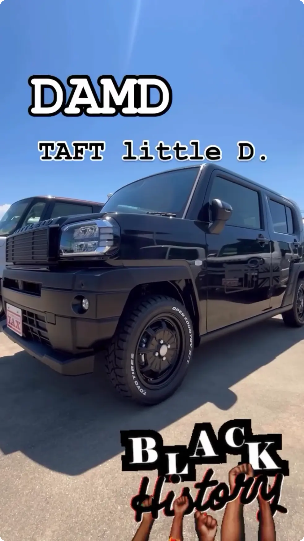 DAMD😾BLACK TAFT little D 完成です！ – 長崎車輌センター TAX長崎･DOME･BASE